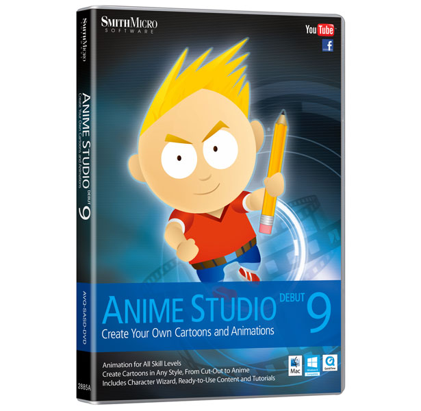 Anime Studio Debut 9 - Create Your Own Cartoons & Animations!